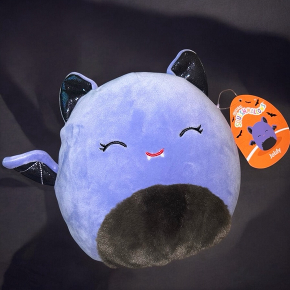 Squishmallows | Toys | 8inch Joldy Fuzzy Belly Closed Eyesthe Bat ...